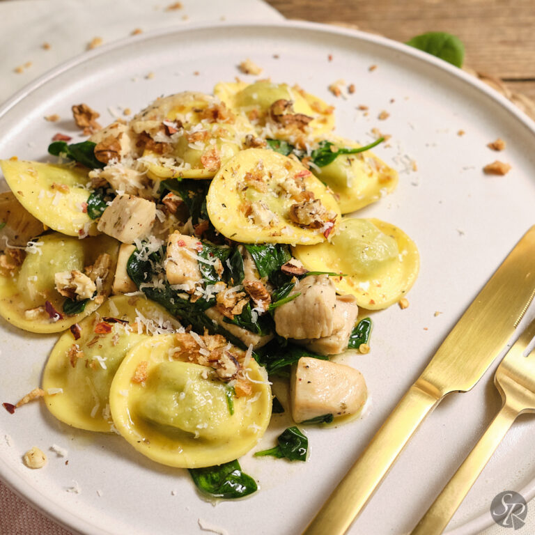 Ravioli s špinačo in rikoto – Sladke petke